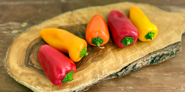 Pimiento sweet bite, practica el dipeo